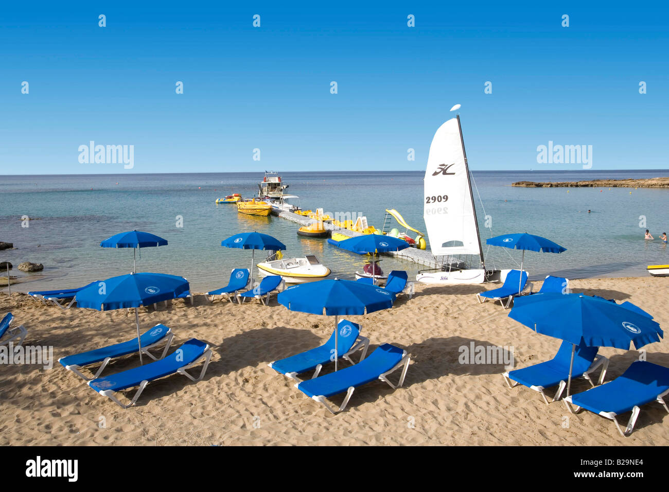 Cyprus - Protaras - Fig Tree bay Stock Photo - Alamy