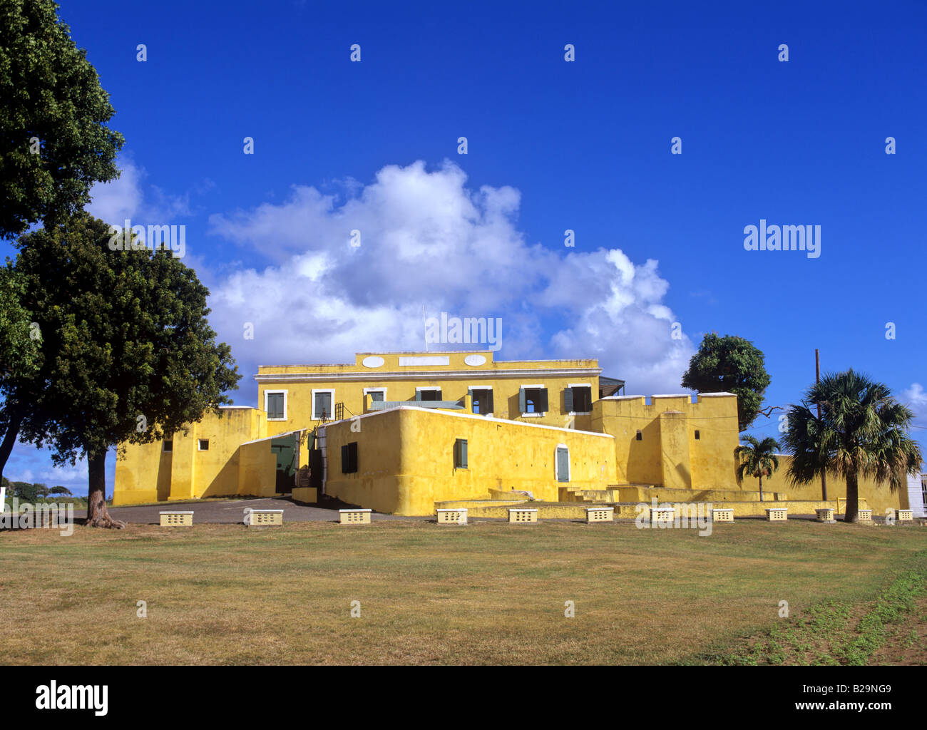 Fort Christiansvaern Christiansted St Croix High Resolution Stock ...