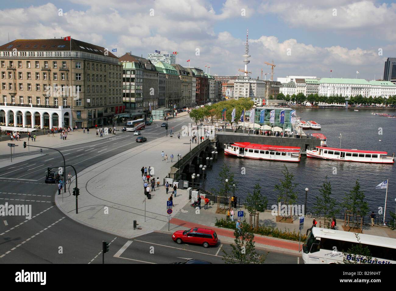 Jungfernstieghamburg hi-res stock photography and images - Alamy