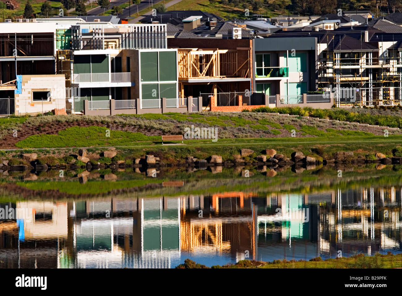 Building Industry / Domestic Homes.A new Residential Development Site ...