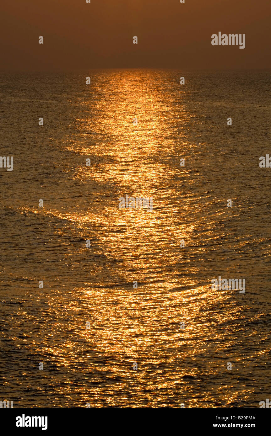 Baltic Sea at sunset Stock Photo - Alamy