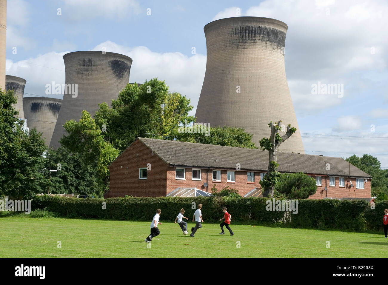 School playing fields hi-res stock photography and images - Alamy