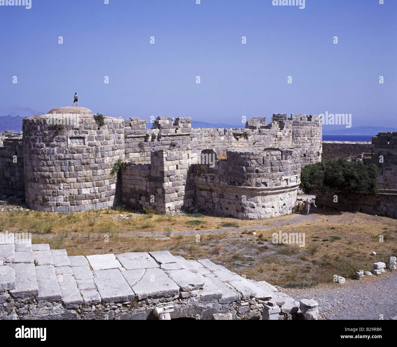 Castle of the Knights of St John Kos Town Kos Greek Islands Ref WP JAC ...