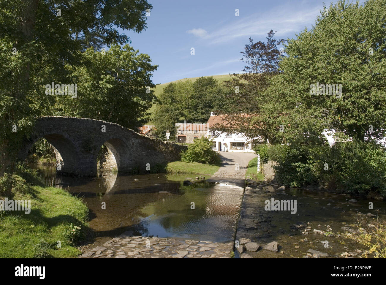 Lorna doone farm exmoor national park hi-res stock photography and ...