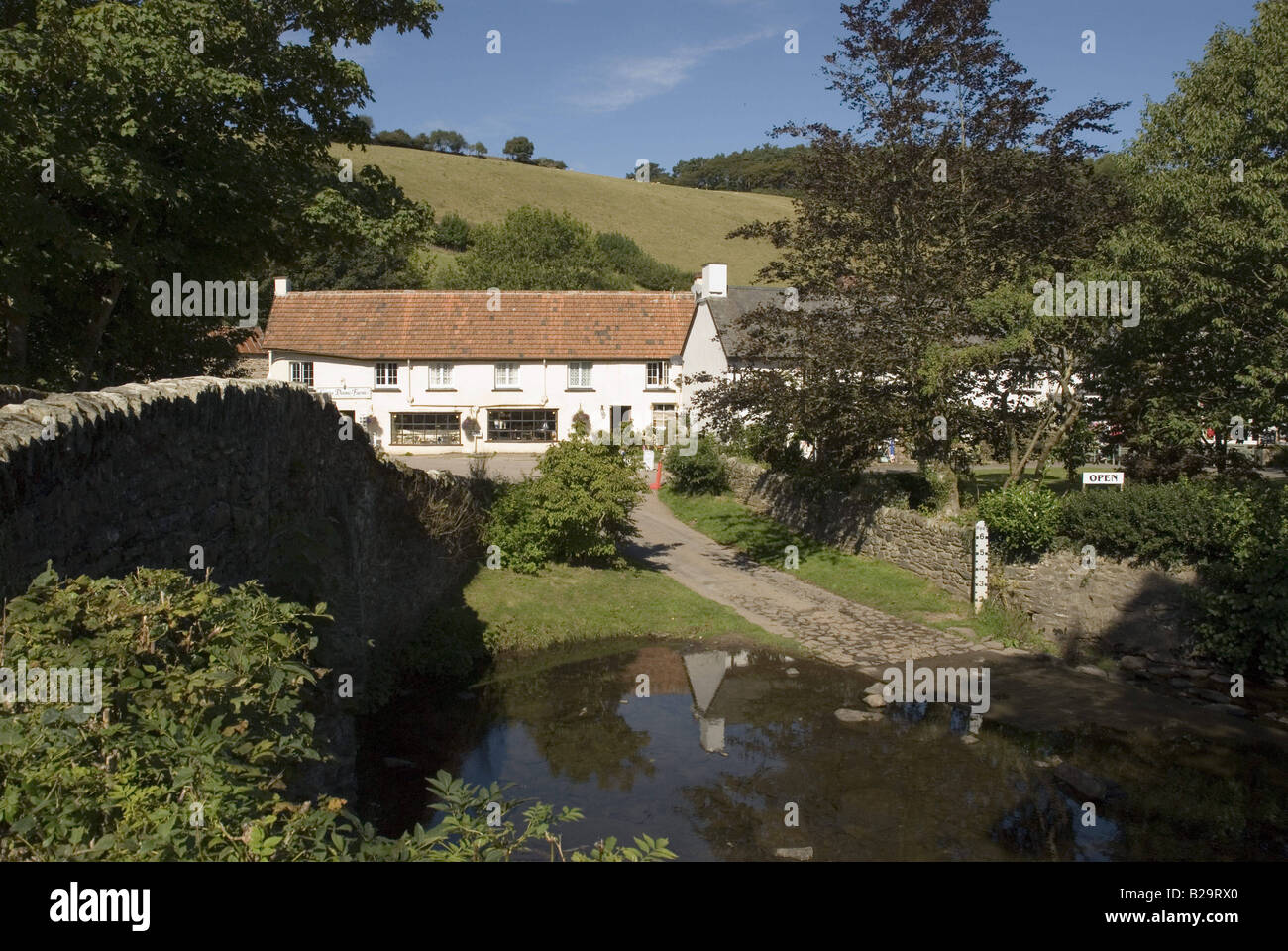 Lorna doone farm exmoor national park hi-res stock photography and ...