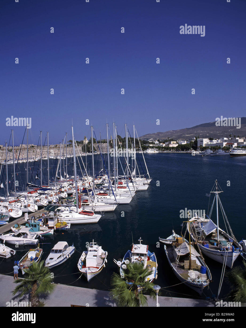 Kos Town Kos Greek Islands Ref WP RST 774 COMPULSORY CREDIT World ...