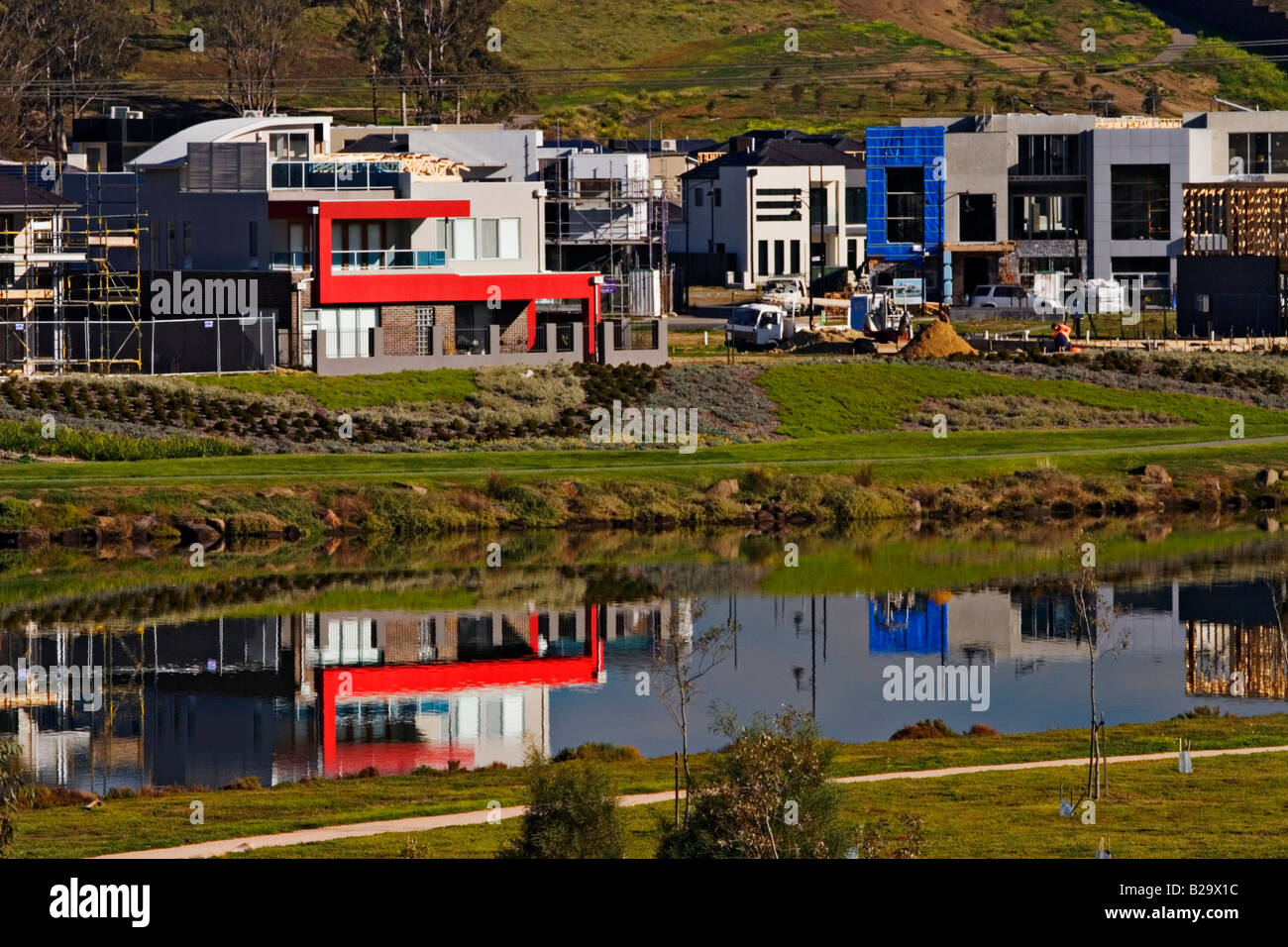 Building Industry / Domestic Homes.A new Residential Development Site ...