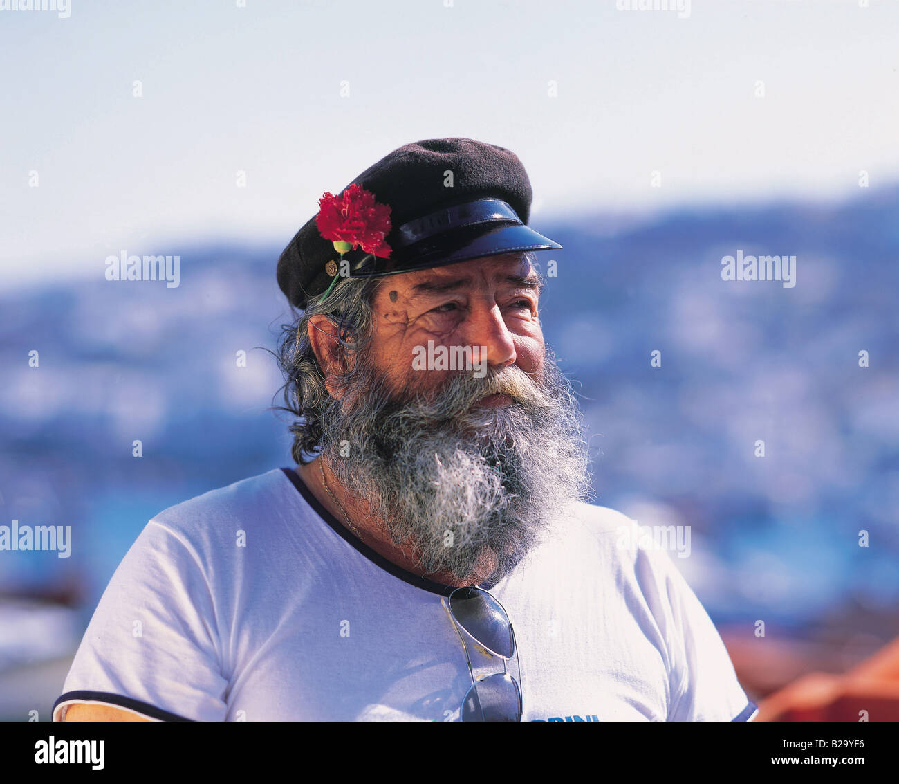 Fisherman Greek Islands Stock Photo - Alamy