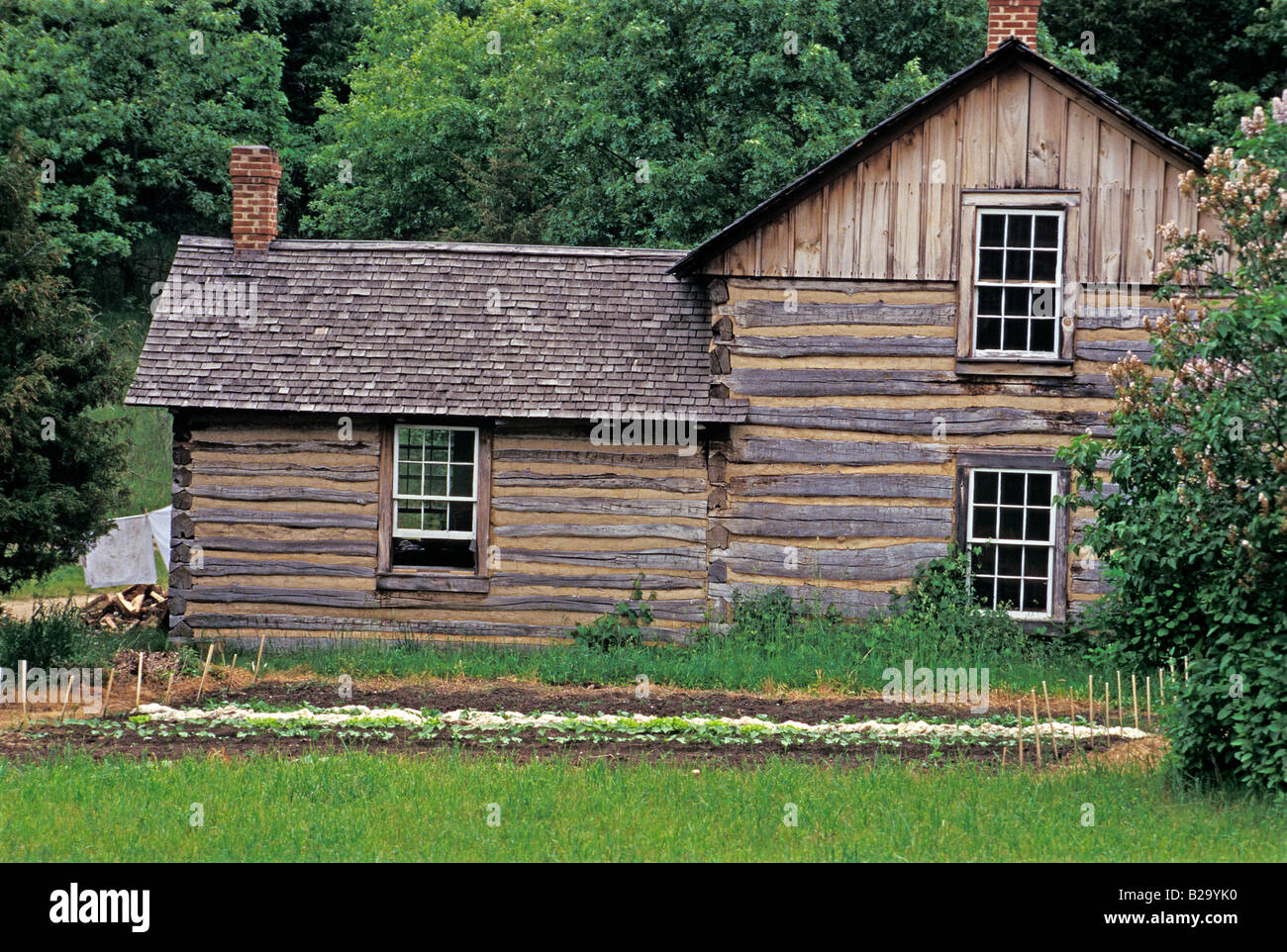 Pedersen Farm homestead of Danish immigrants preserved at Old World ...