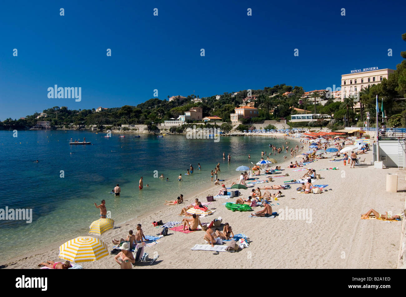 Beaulieu sur Mer South of France Stock Photo - Alamy
