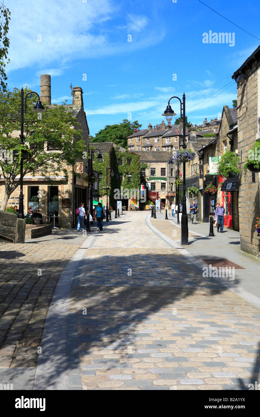 Bridge Gate, Hebden Bridge, West Yorkshire, England, UK Stock Photo - Alamy
