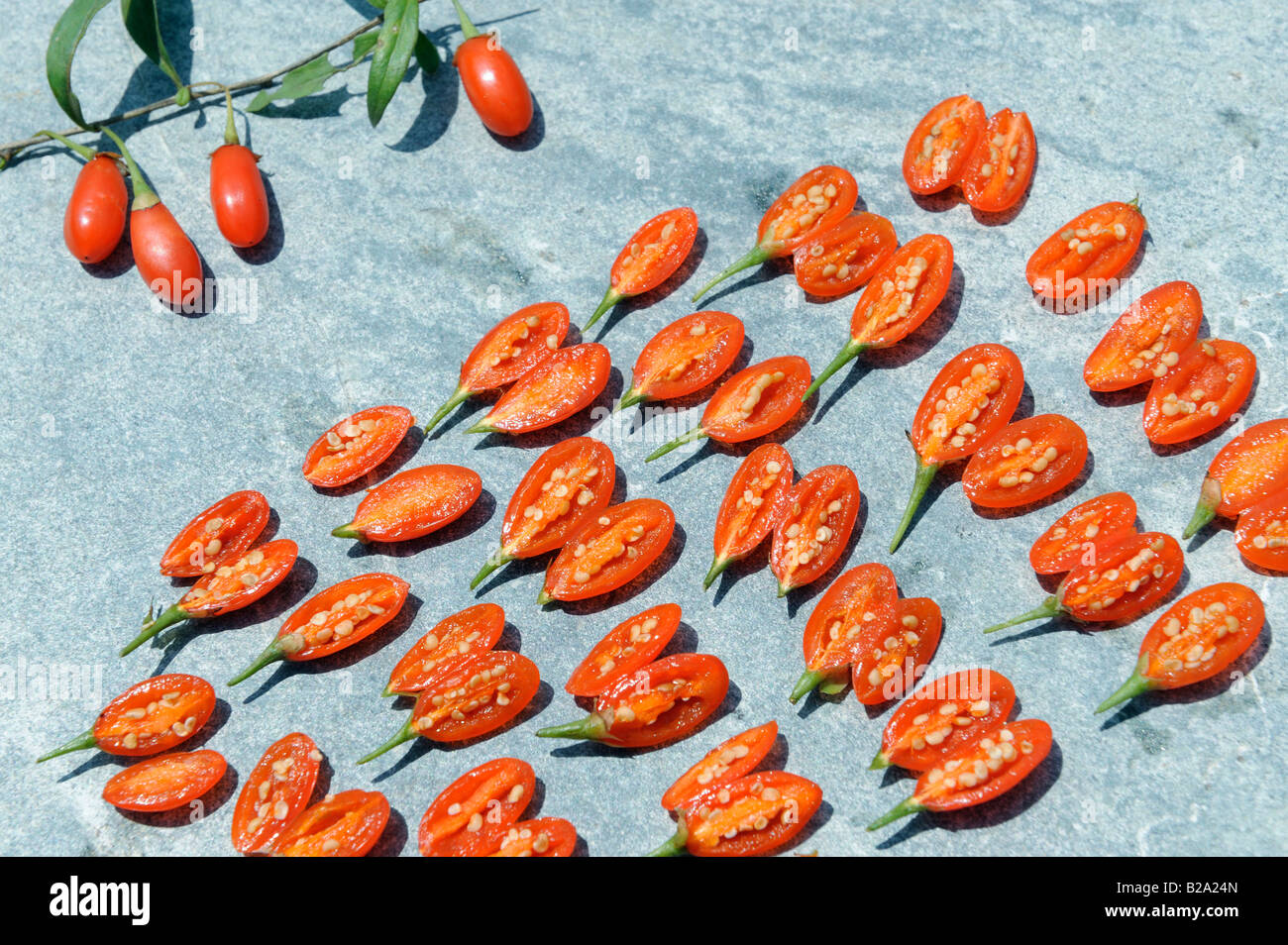 Cut berries hi-res stock photography and images - Alamy