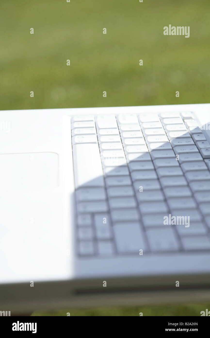laptop computer keypad closeup Stock Photo - Alamy