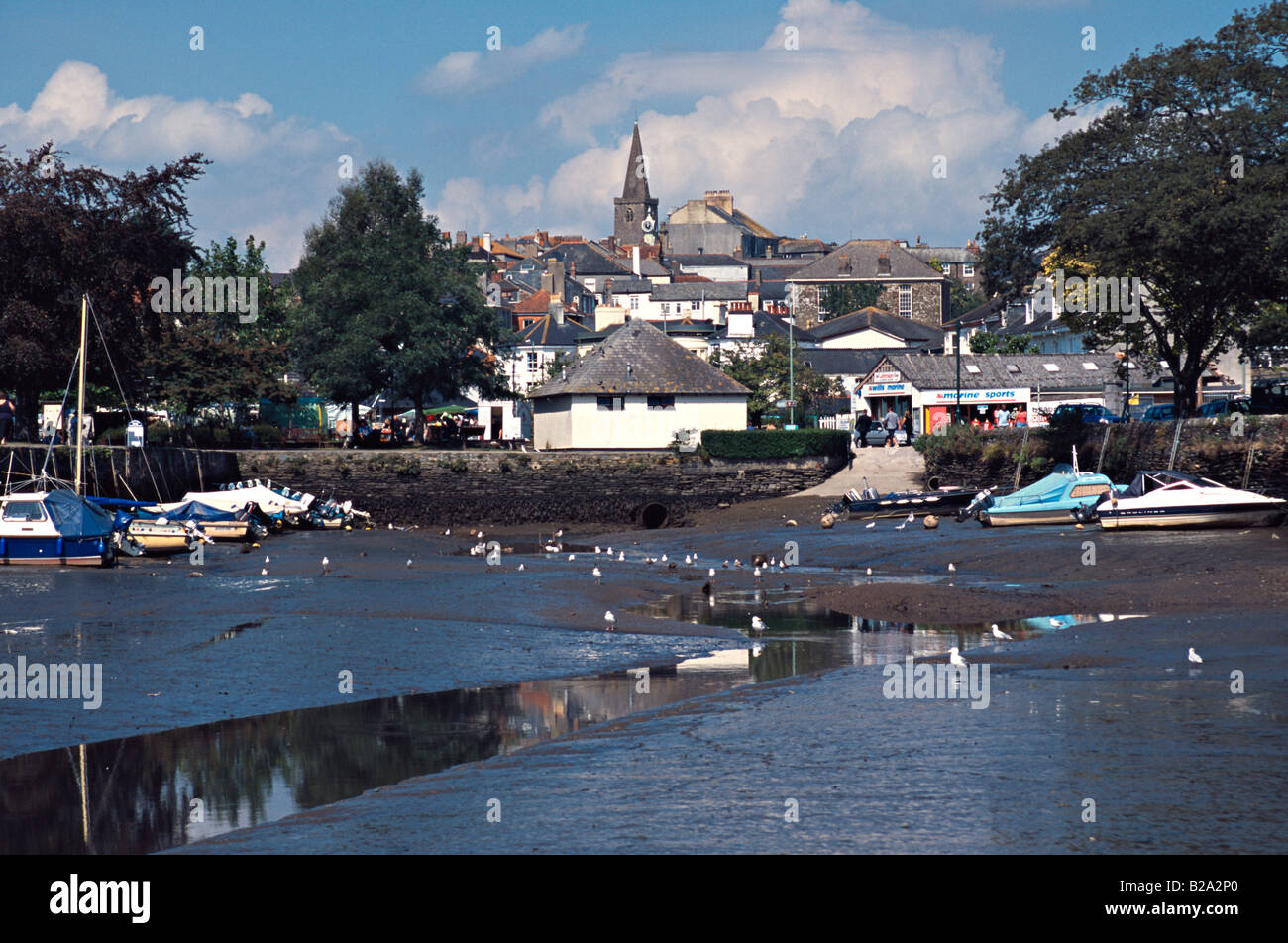 kingsbridge market town south hams south devon england uk gb Stock ...