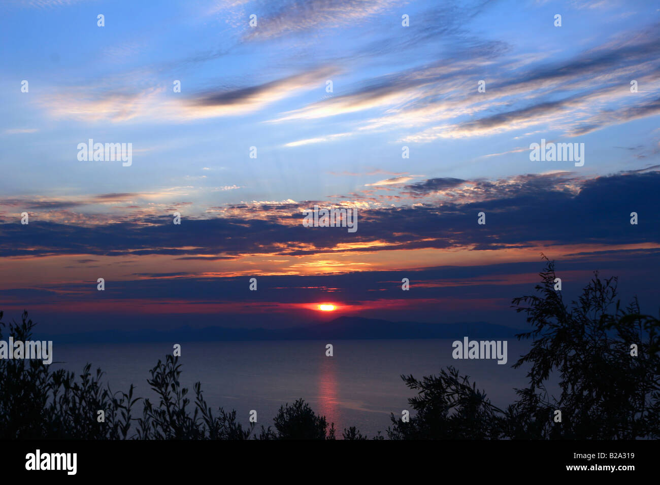 Kalamos sunset hi-res stock photography and images - Alamy