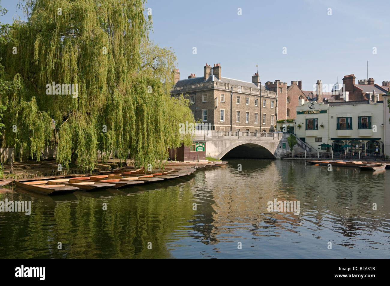 Silver street bridge cambridge hi-res stock photography and images - Alamy