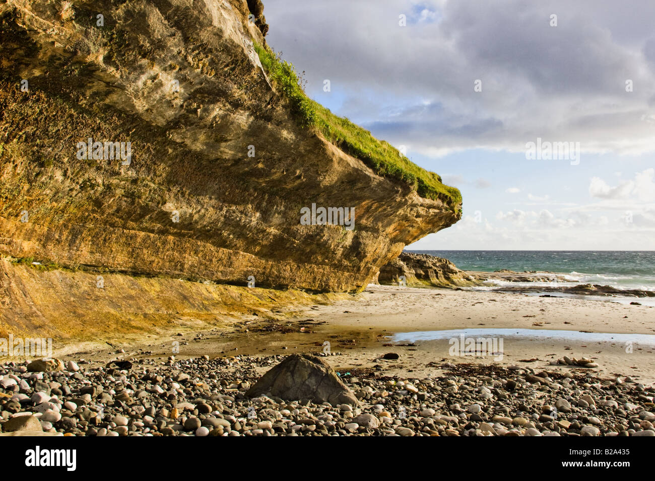 The singing sands is a beach on the Isle of Eigg On this beach the pure ...