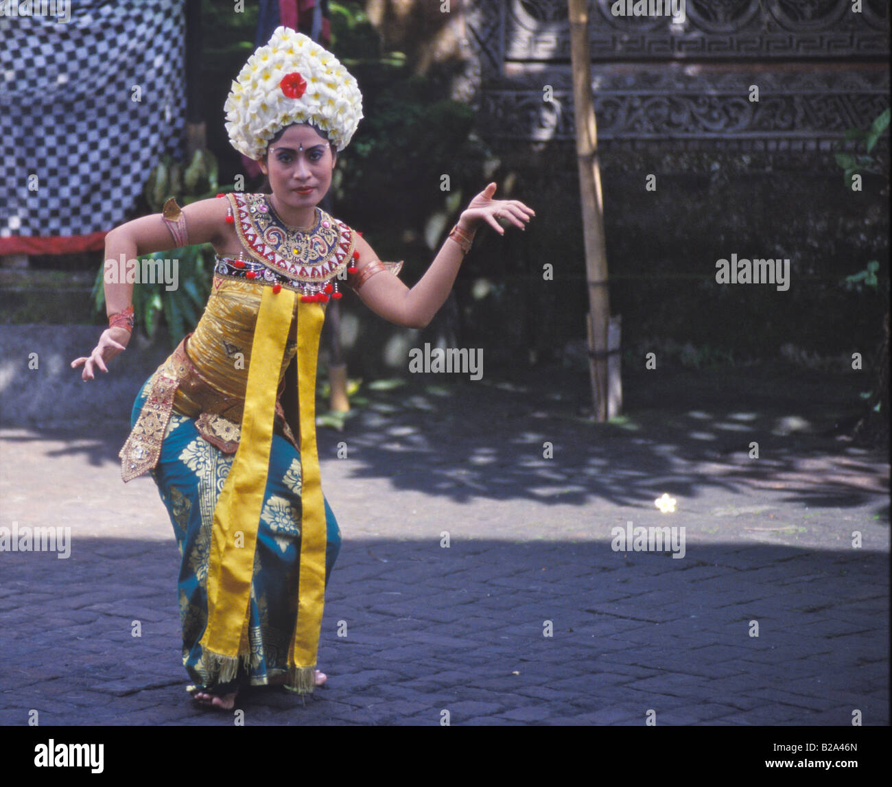 Legong dancer - Ubud, Bali, Indonesia Stock Photo - Alamy