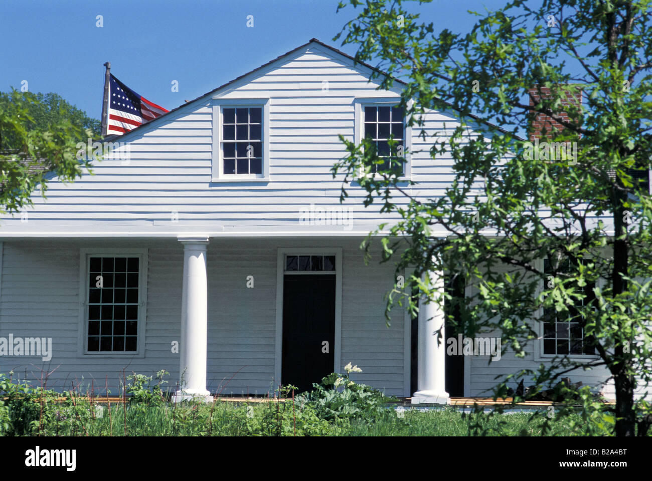 Fort Howard US Army outpost on the Wisconsin frontier in the early ...