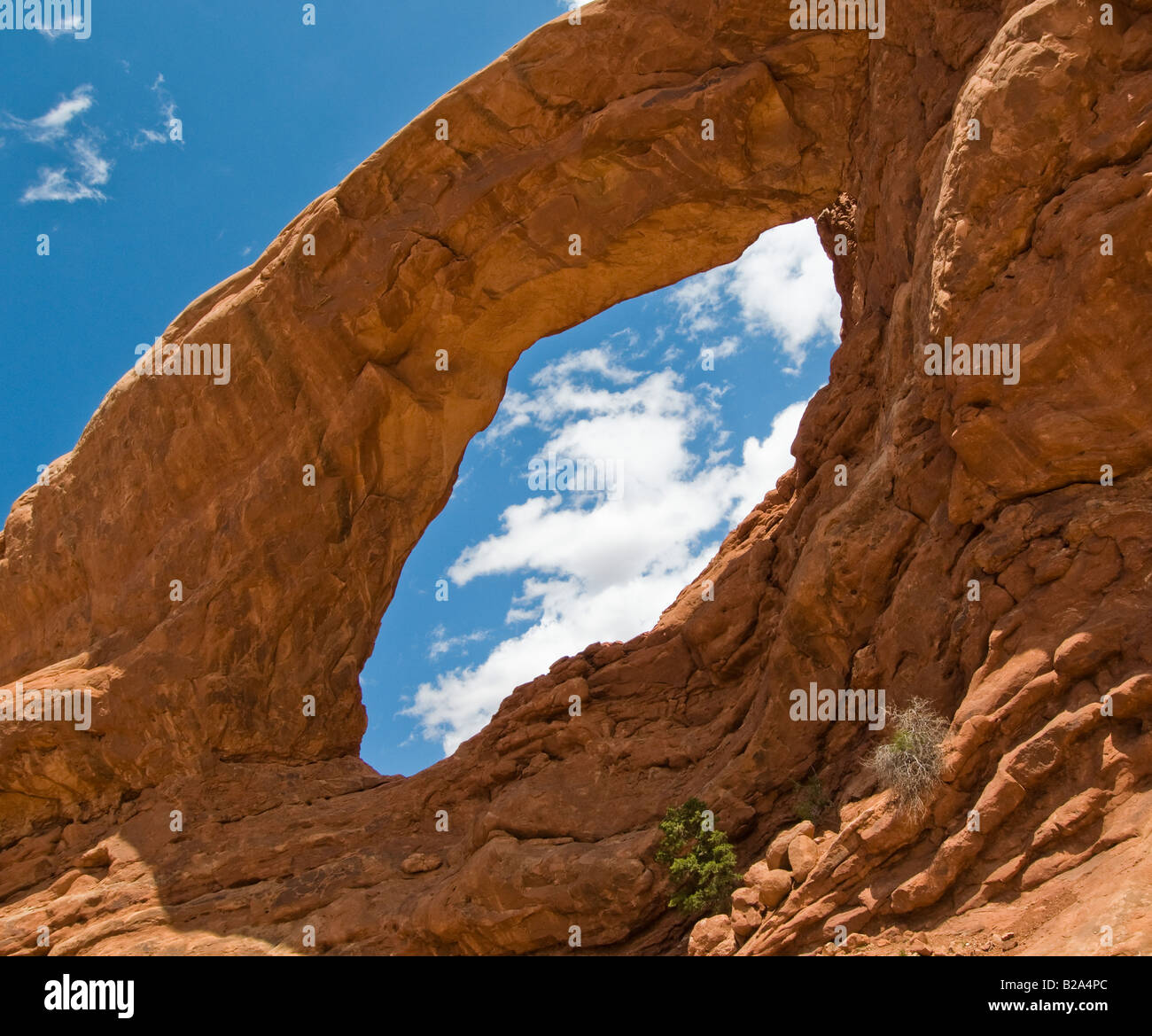 Window Arch Arches National Park USA Stock Photo - Alamy