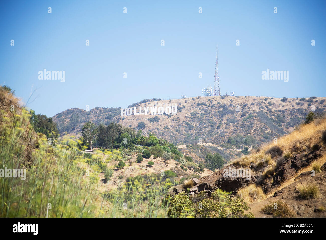 Hollywood Hills Without Sign