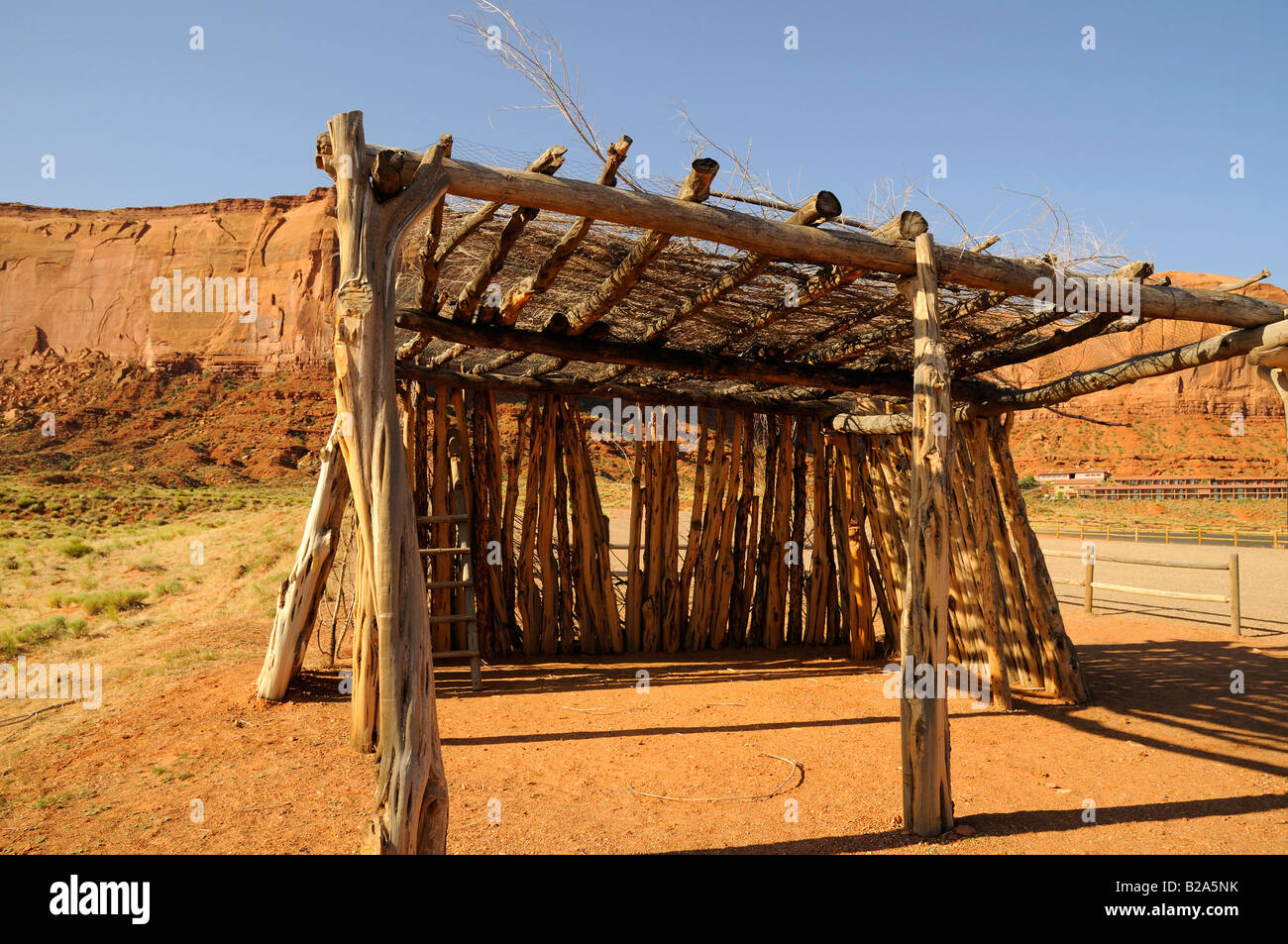 Navajo Indians Shelter