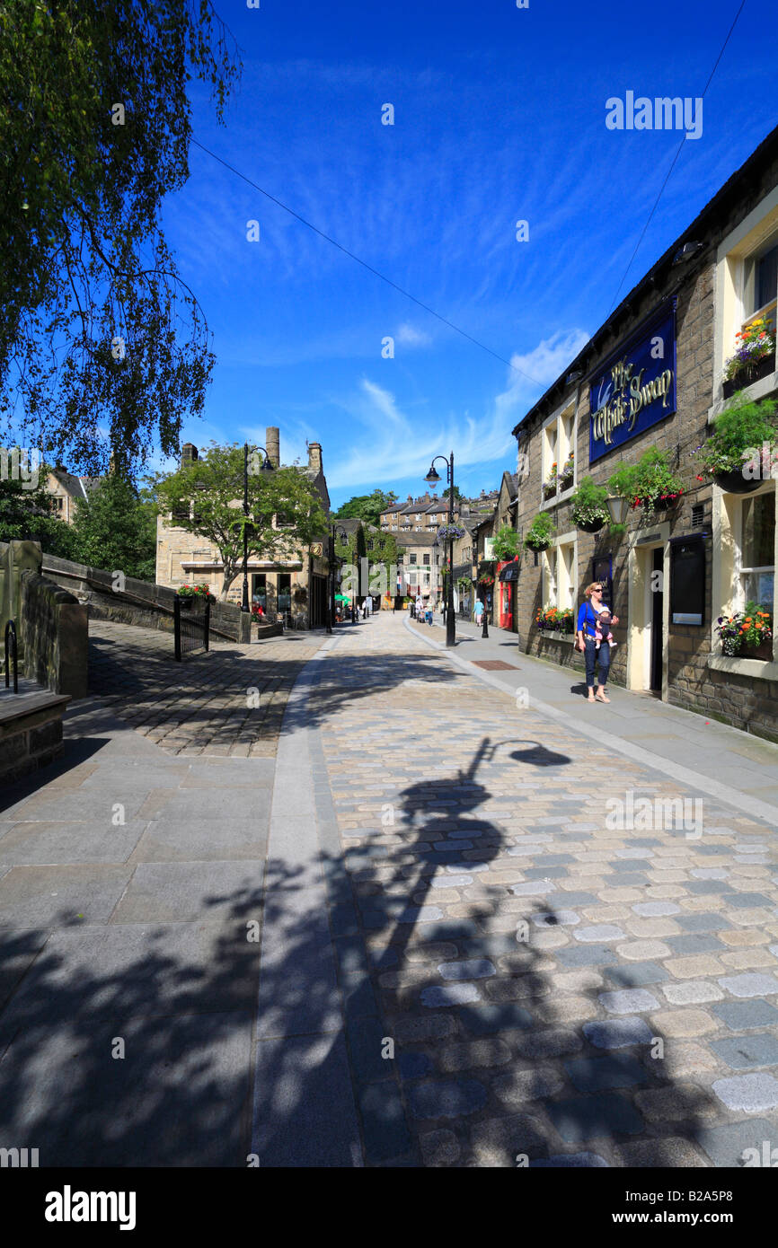 Bridge Gate, Hebden Bridge, West Yorkshire, England, UK Stock Photo - Alamy