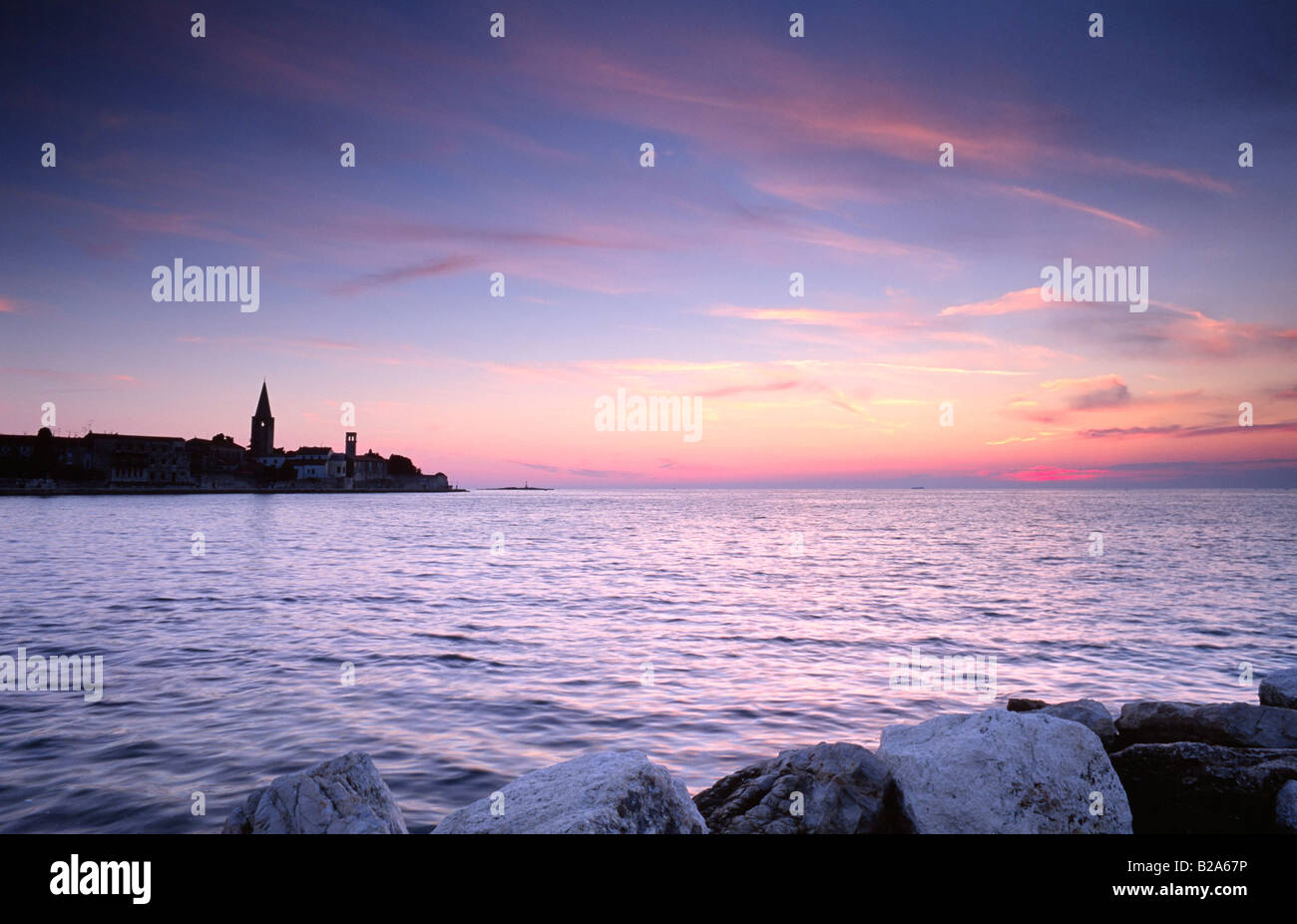 Porec skyline hi-res stock photography and images - Alamy