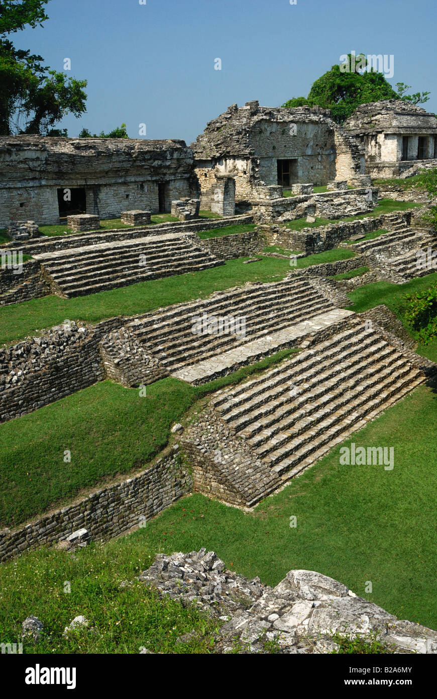 Palenque Ruins, Chiapas, Mexico Stock Photo - Alamy