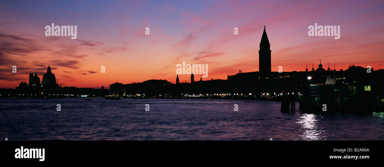 Sunset view over italian hi-res stock photography and images - Alamy
