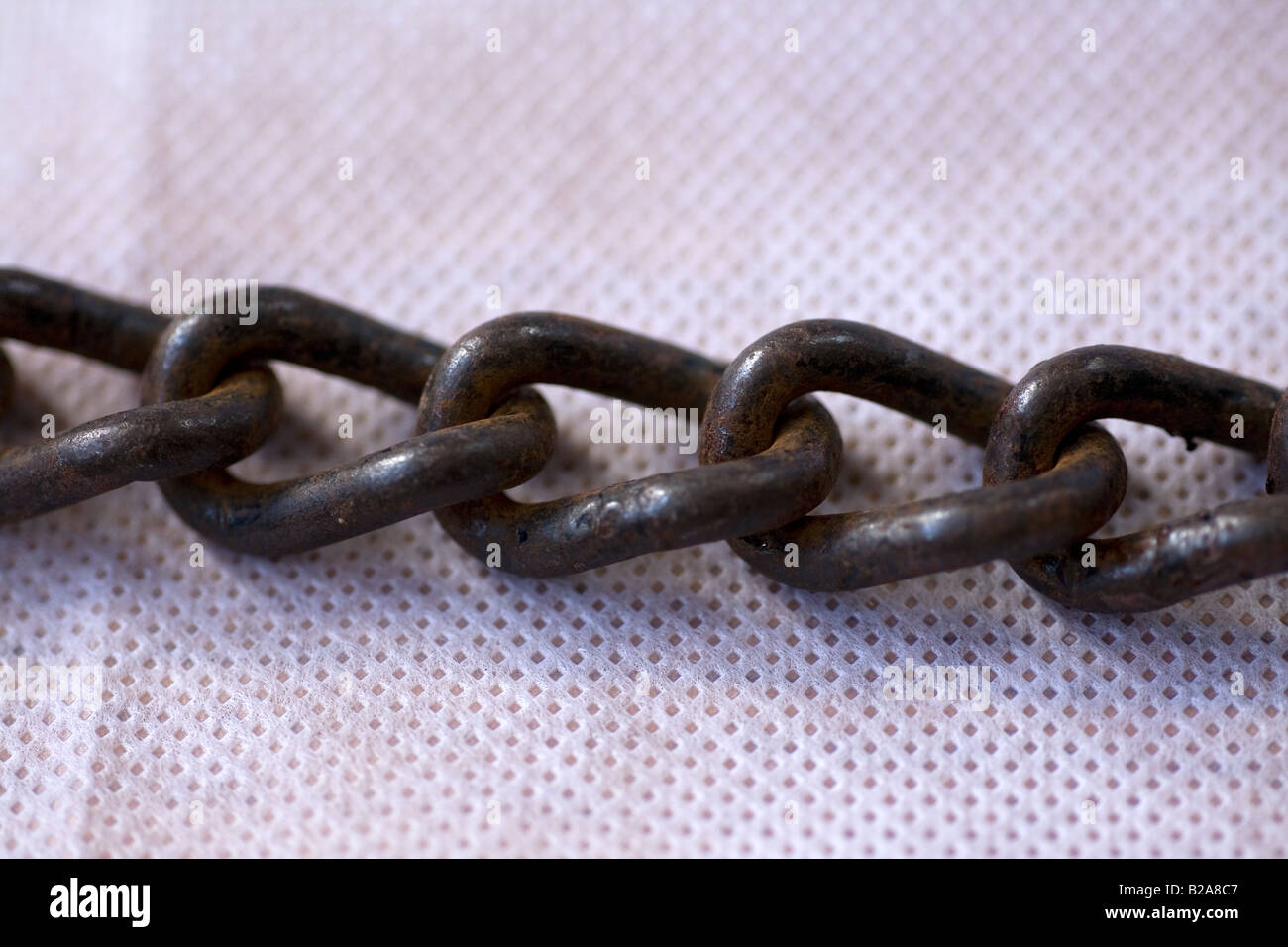 metal chain close up Stock Photo - Alamy