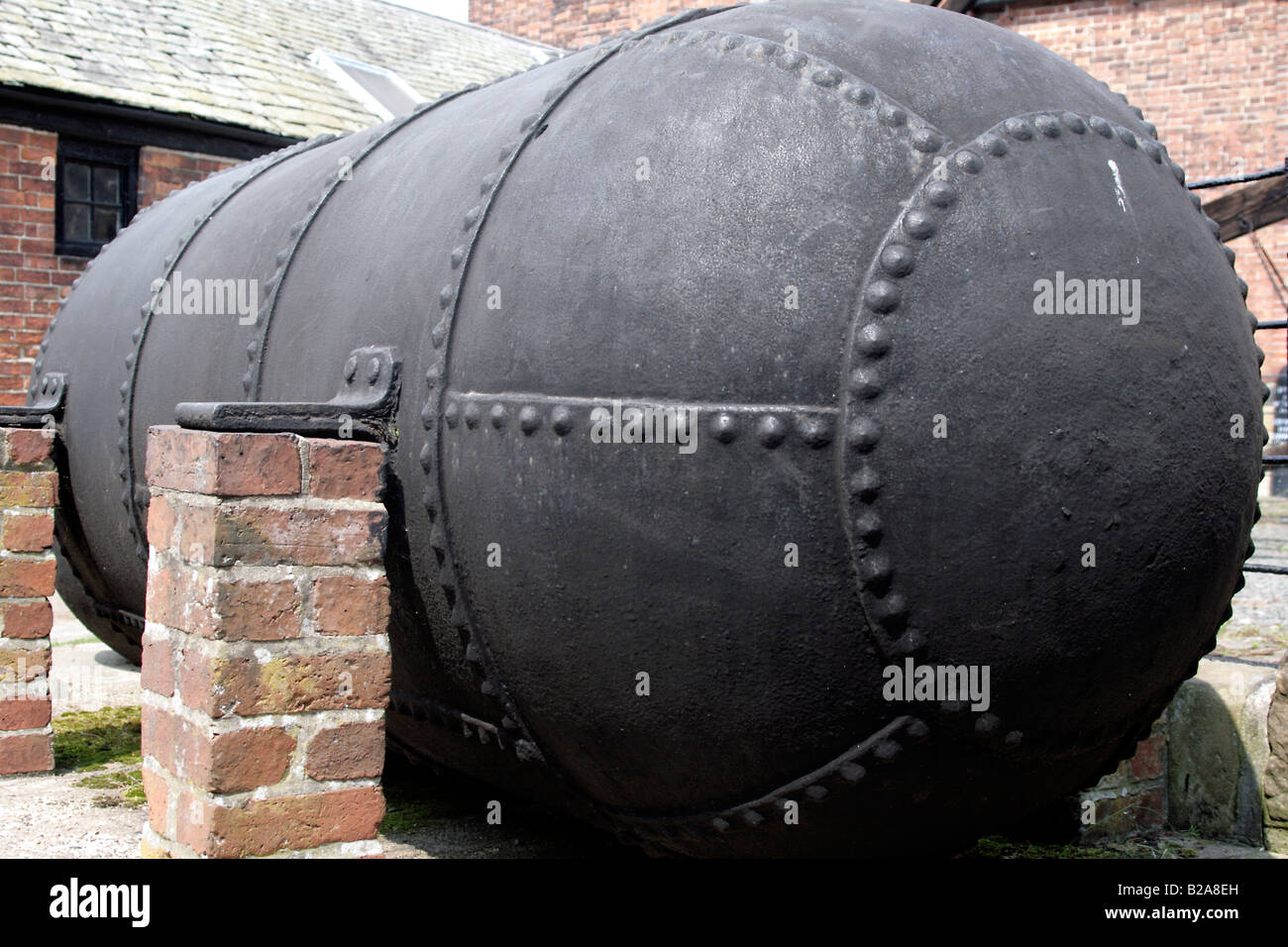Egg Ended Boiler c 1820 from the Shaftesbury Laundry I Beeston where ...