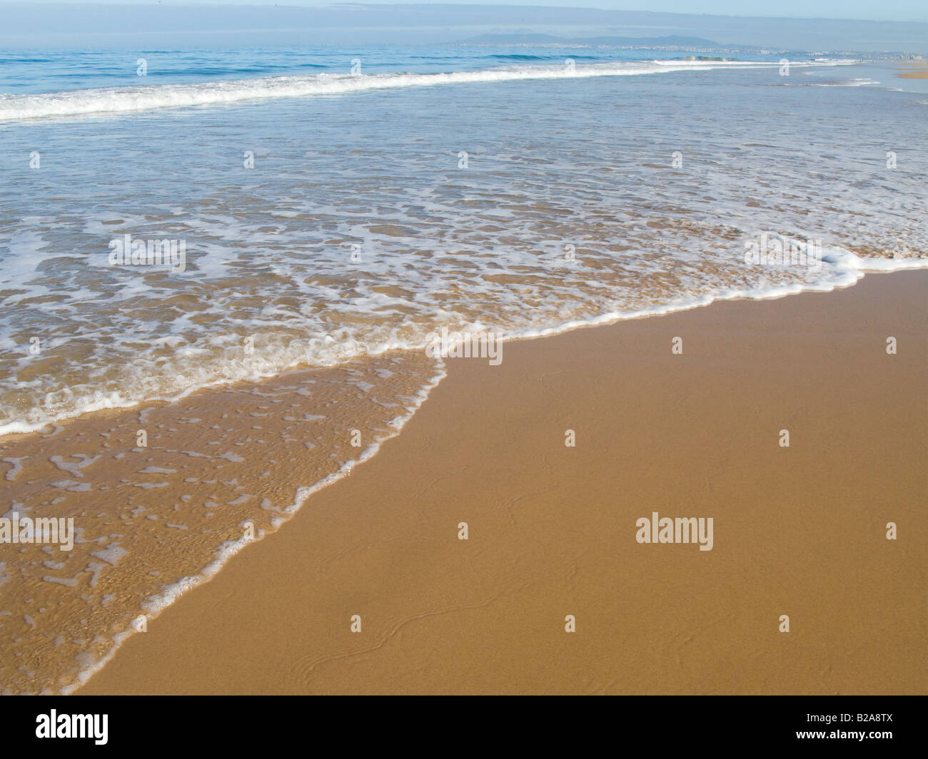 Fonte da Telha Beach in Costa da Caparica coast. Portugal Stock Photo ...