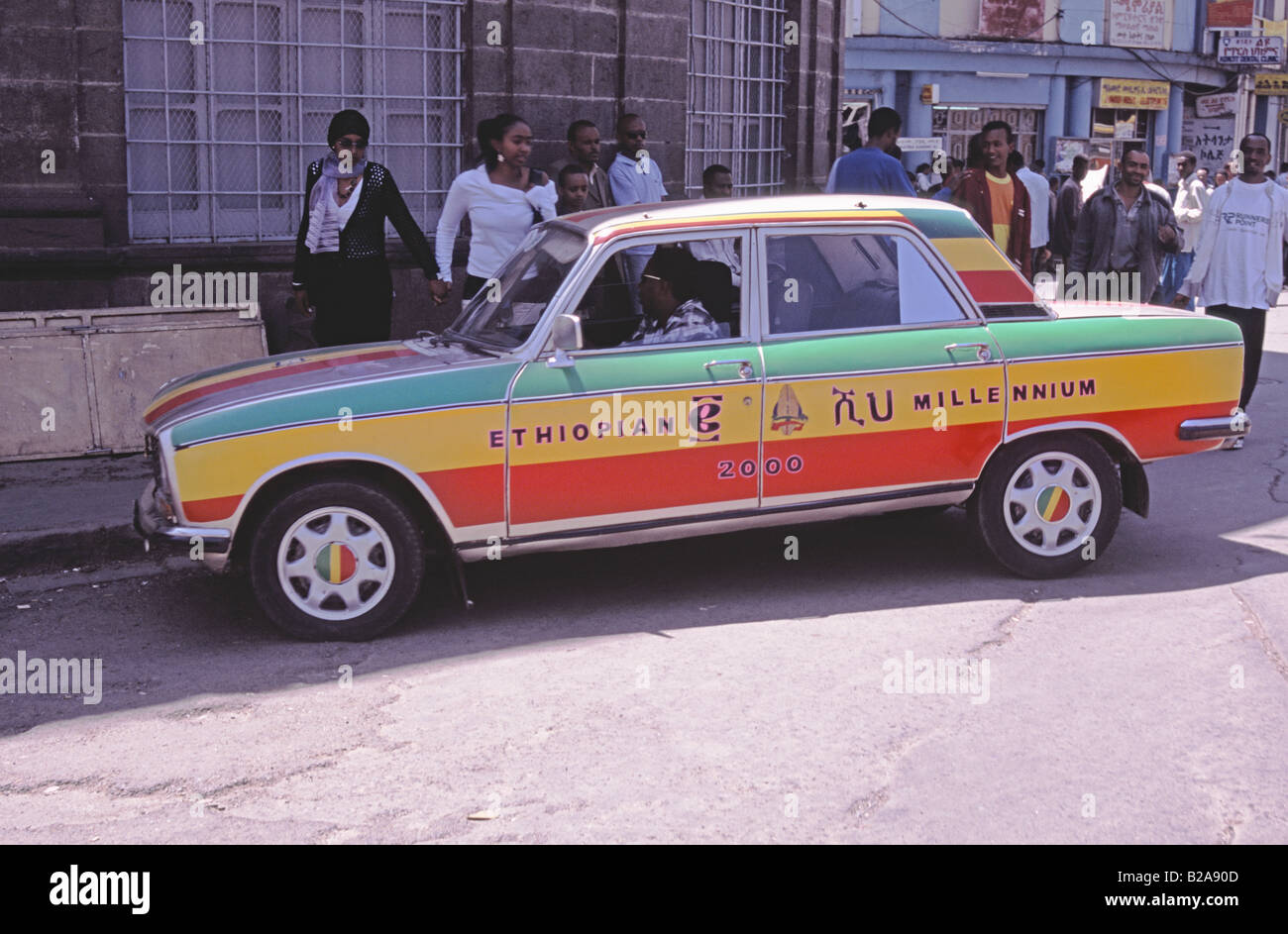 Public transport addis ababa ethiopia hi-res stock photography and ...