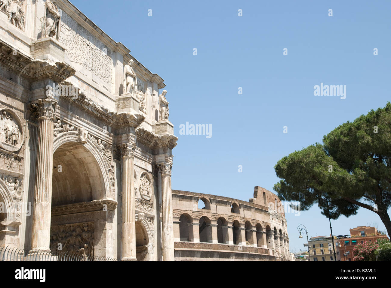 Arch of Constantine Stock Photo - Alamy