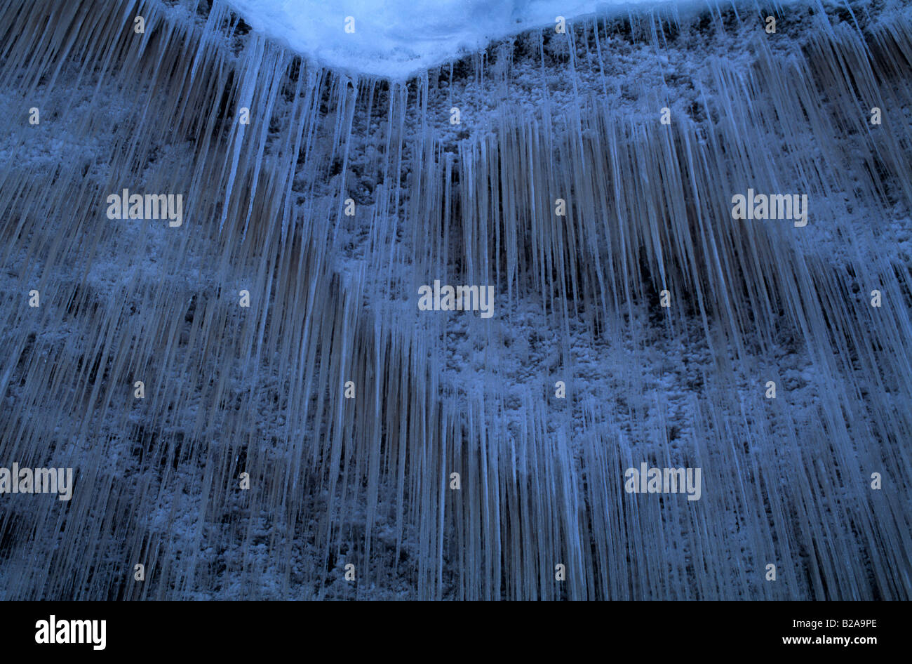 glacier edge with icicles, Svalbard, Norway Stock Photo - Alamy