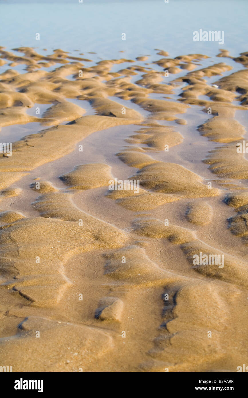 sand ripples in a beach in summer Stock Photo - Alamy