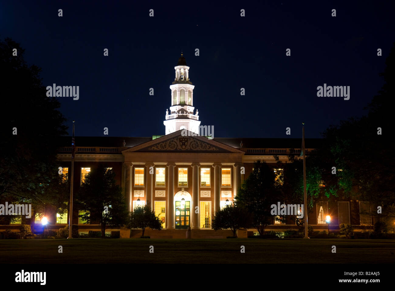 Baker Library of Harvard Business School Boston MA Stock Photo - Alamy