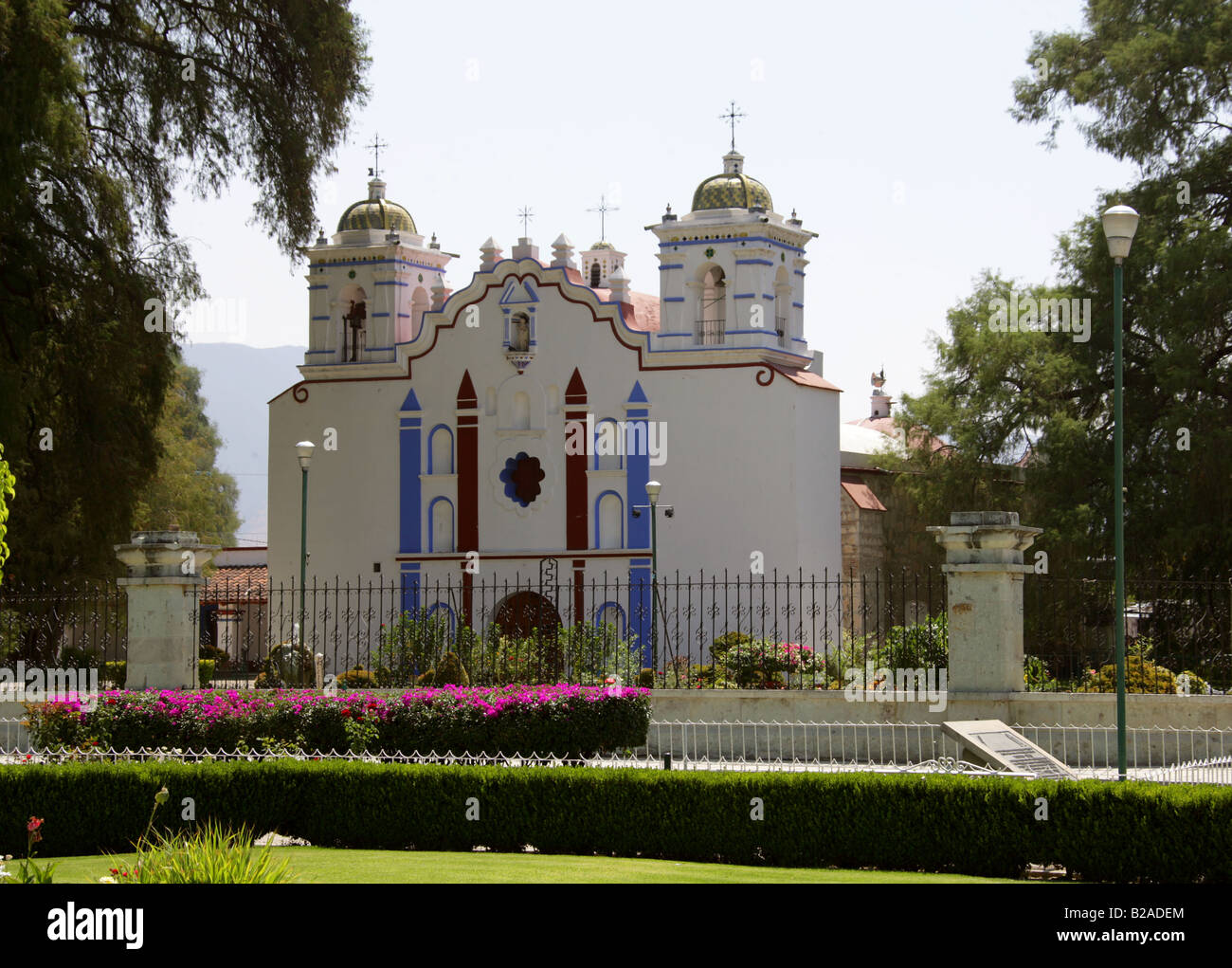 Santa María del Tule Church, Tule, Oaxaca State, Mexico Stock Photo - Alamy