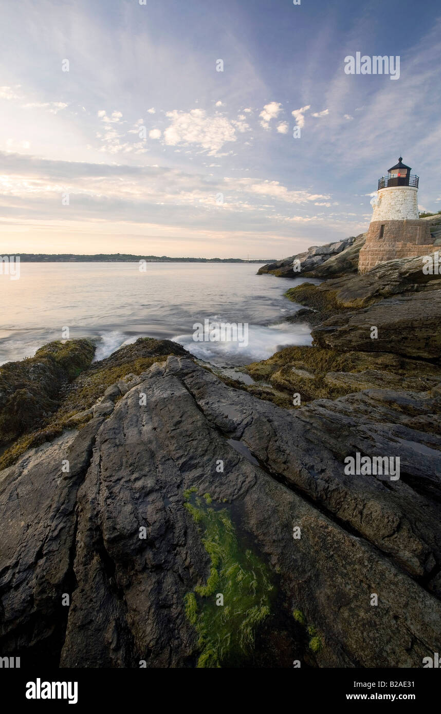 Rhode island lighthouse hi-res stock photography and images - Alamy