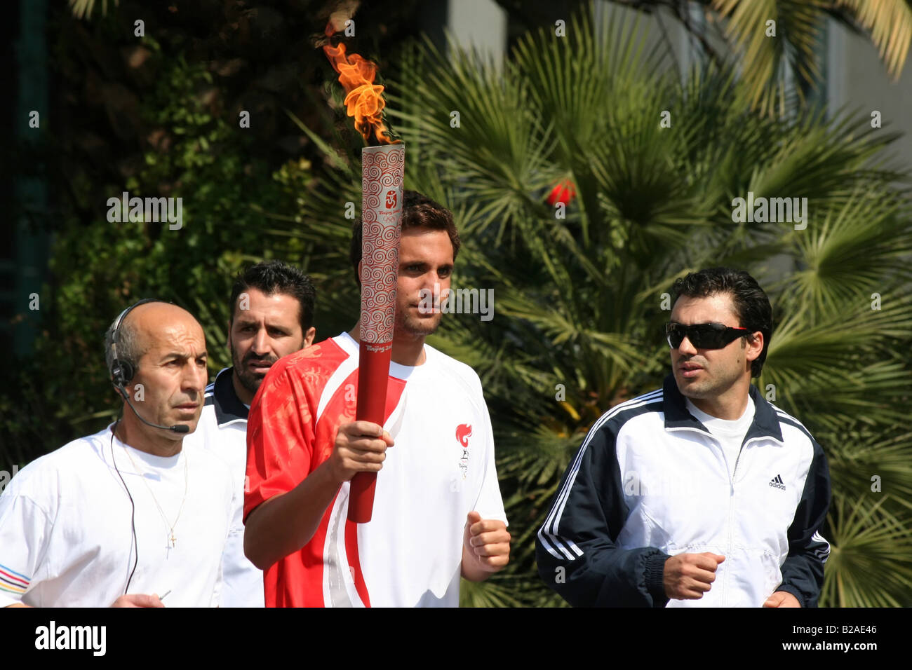 2008 olympic torch hi-res stock photography and images - Alamy