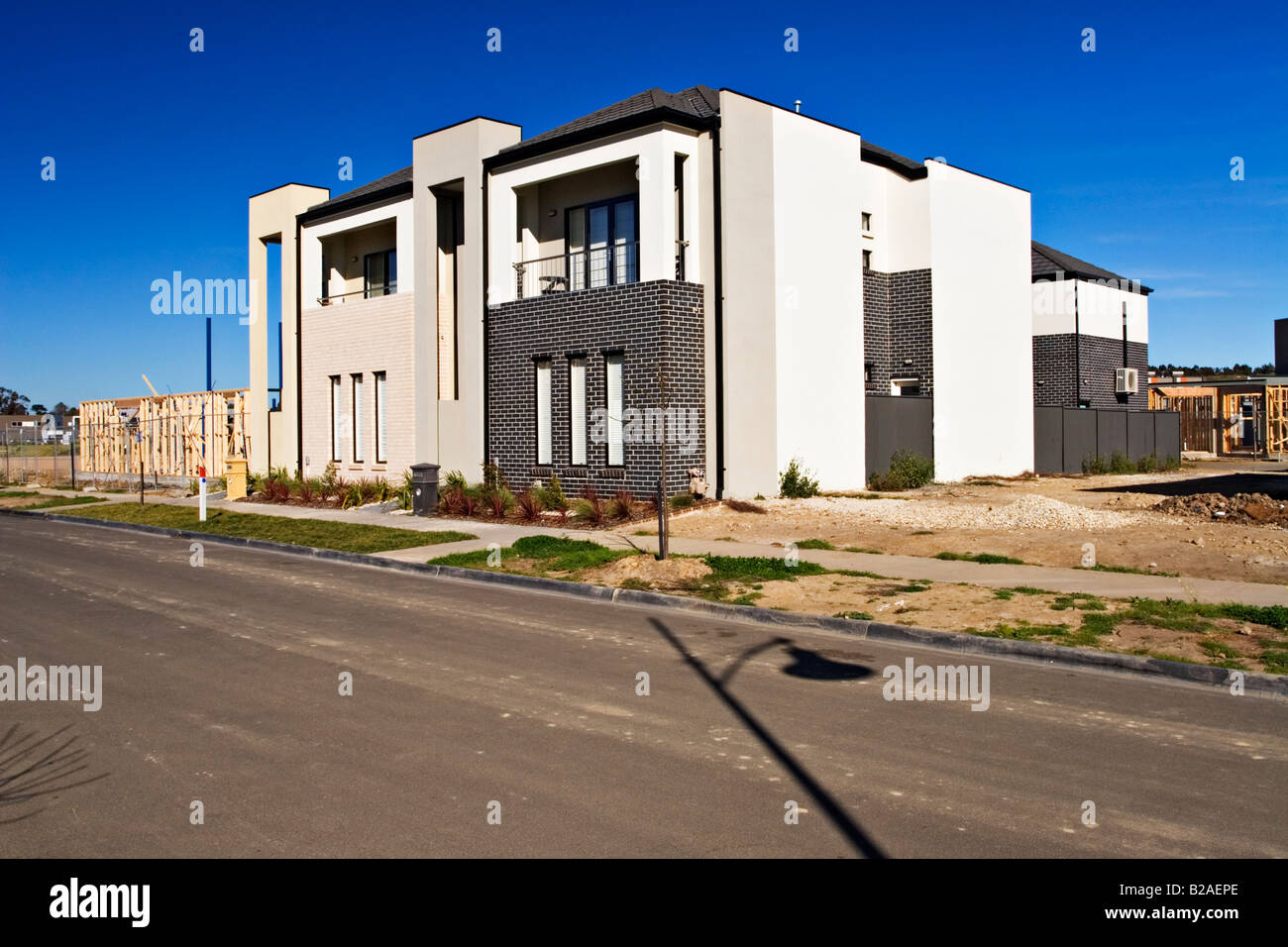 New residential homes hi-res stock photography and images - Alamy