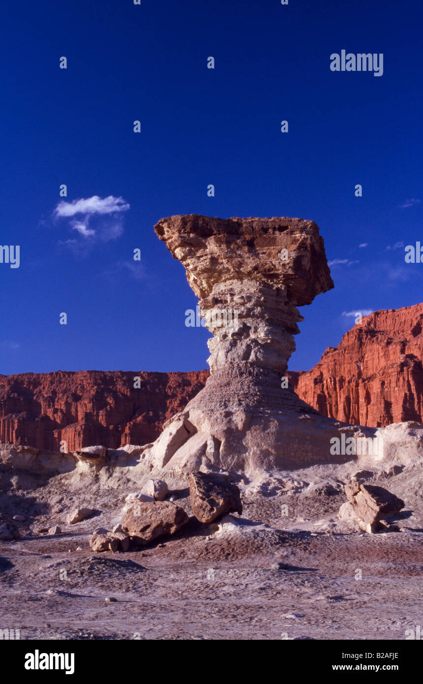 Rock formations, Valle de la luna Stock Photo - Alamy