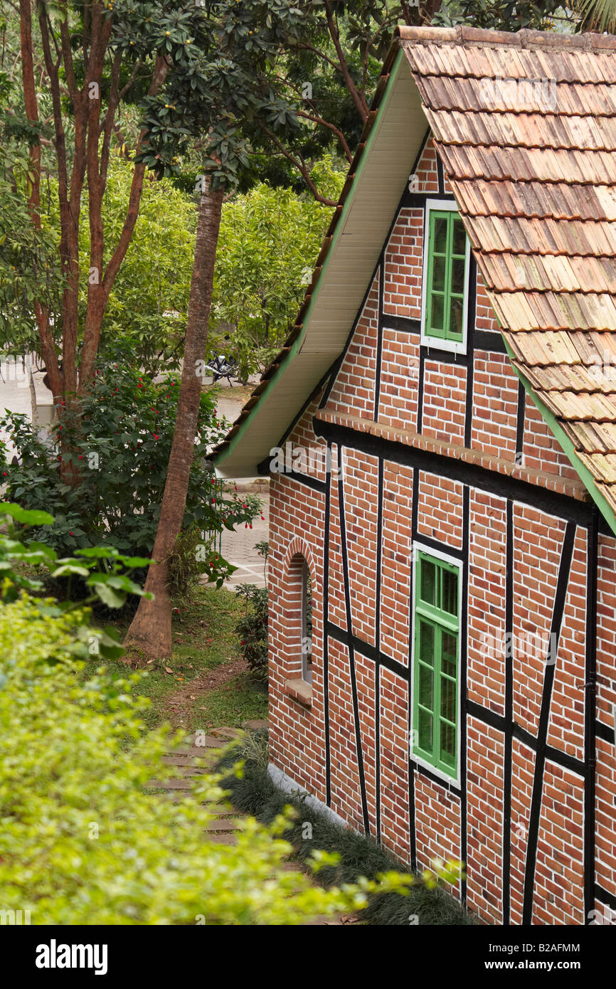 German style farmhouse in the rural region of brazil Stock Photo - Alamy