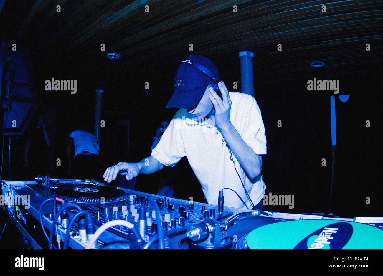 Record decks hi-res stock photography and images - Alamy