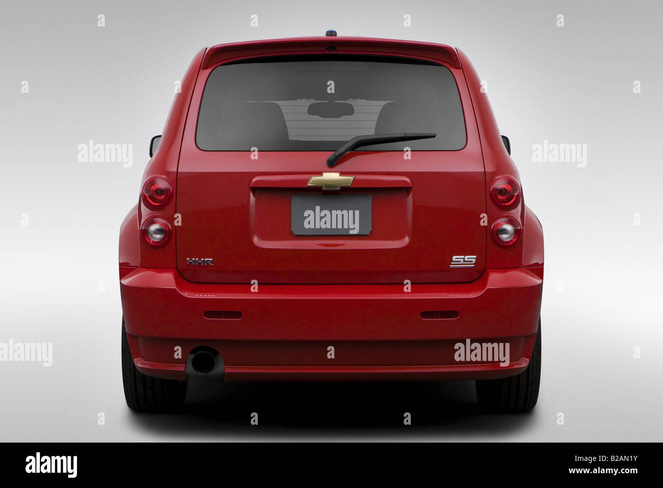 2008 Chevrolet HHR SS in Red - Low/Wide Rear Stock Photo - Alamy