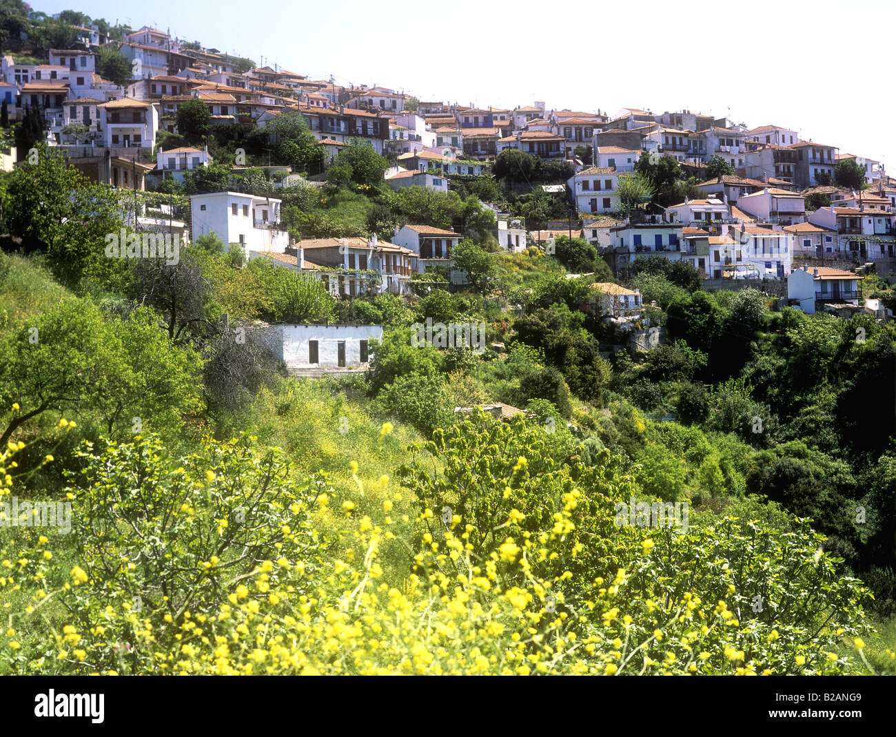 Skopelos glossa hi-res stock photography and images - Alamy