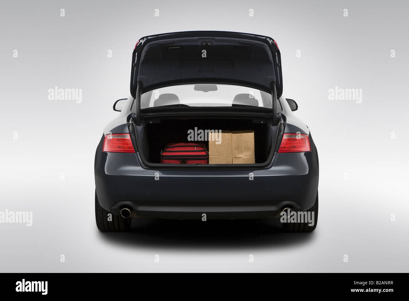 2008 Audi A5 3.2 quattro in Gray - Trunk Props Stock Photo - Alamy