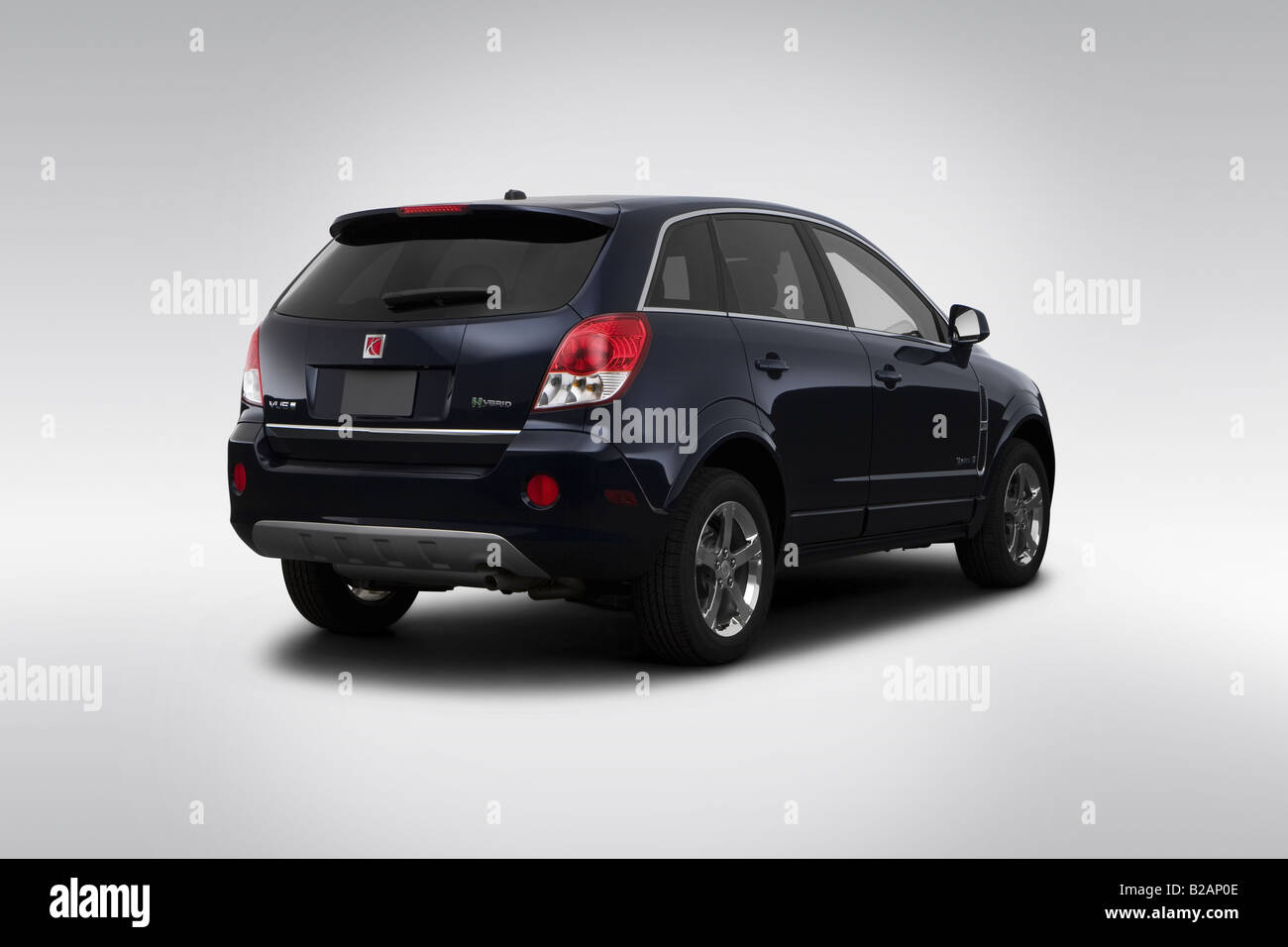 2008 Saturn VUE Green Line in Blue - Rear angle view Stock Photo - Alamy