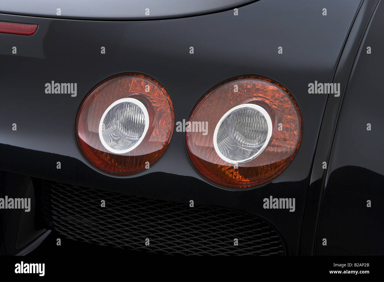 2006 Bugatti Veyron 16.4 in Black - Tail light Stock Photo - Alamy